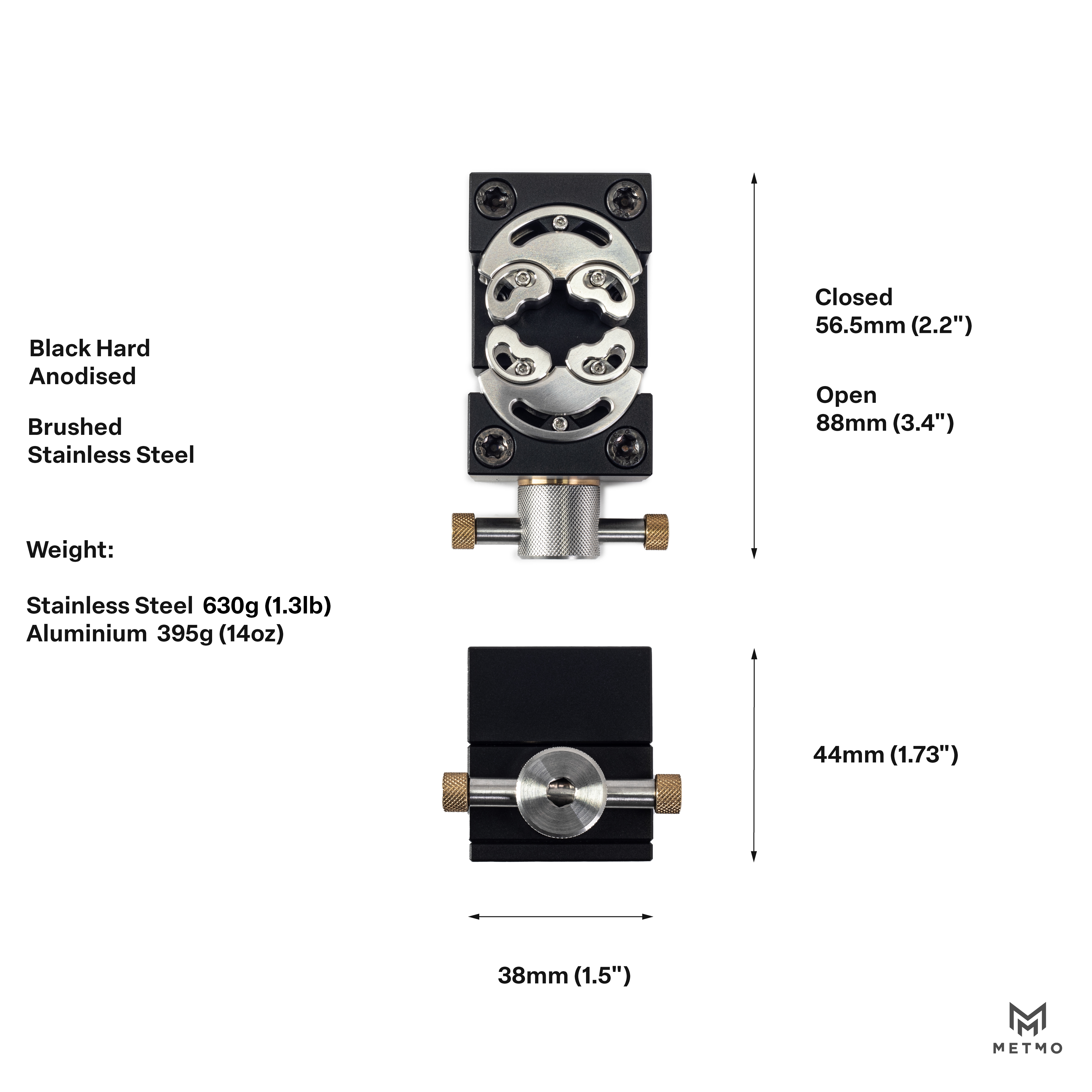 How big is the Fractal Vise? – MetMo